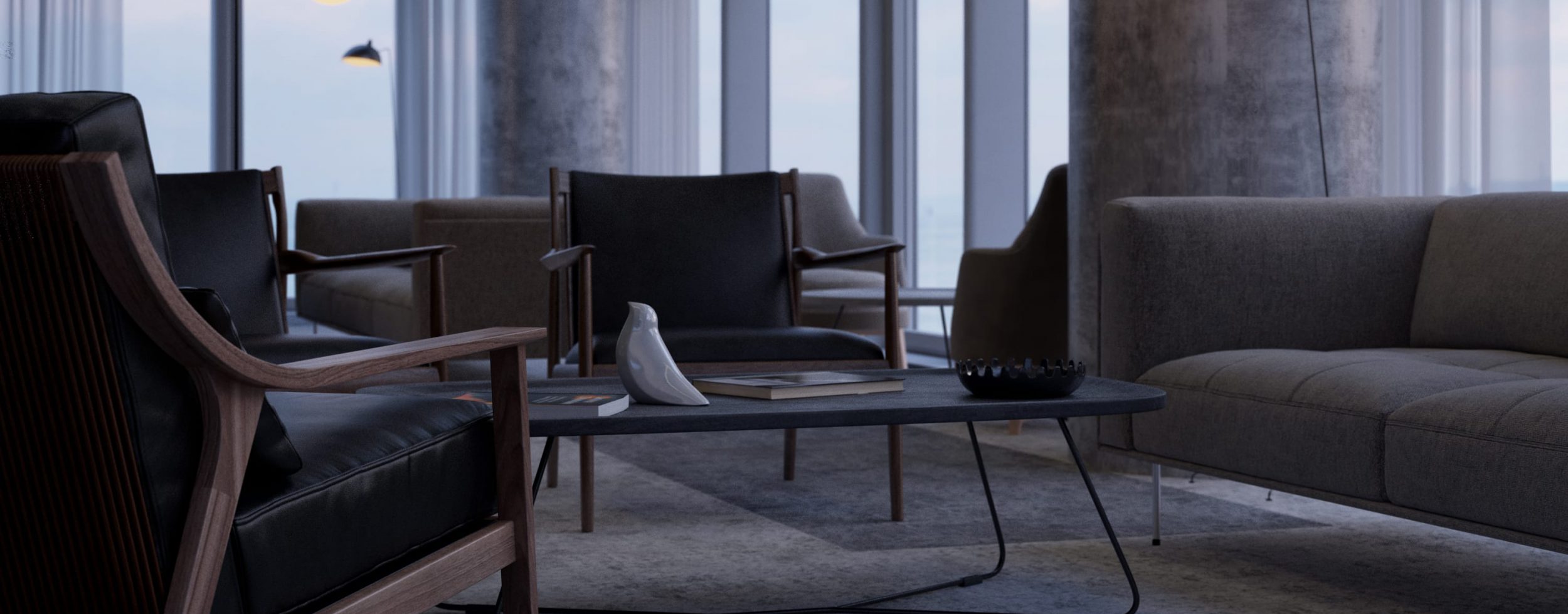 3D CG perspective & rendering | brock party.inc