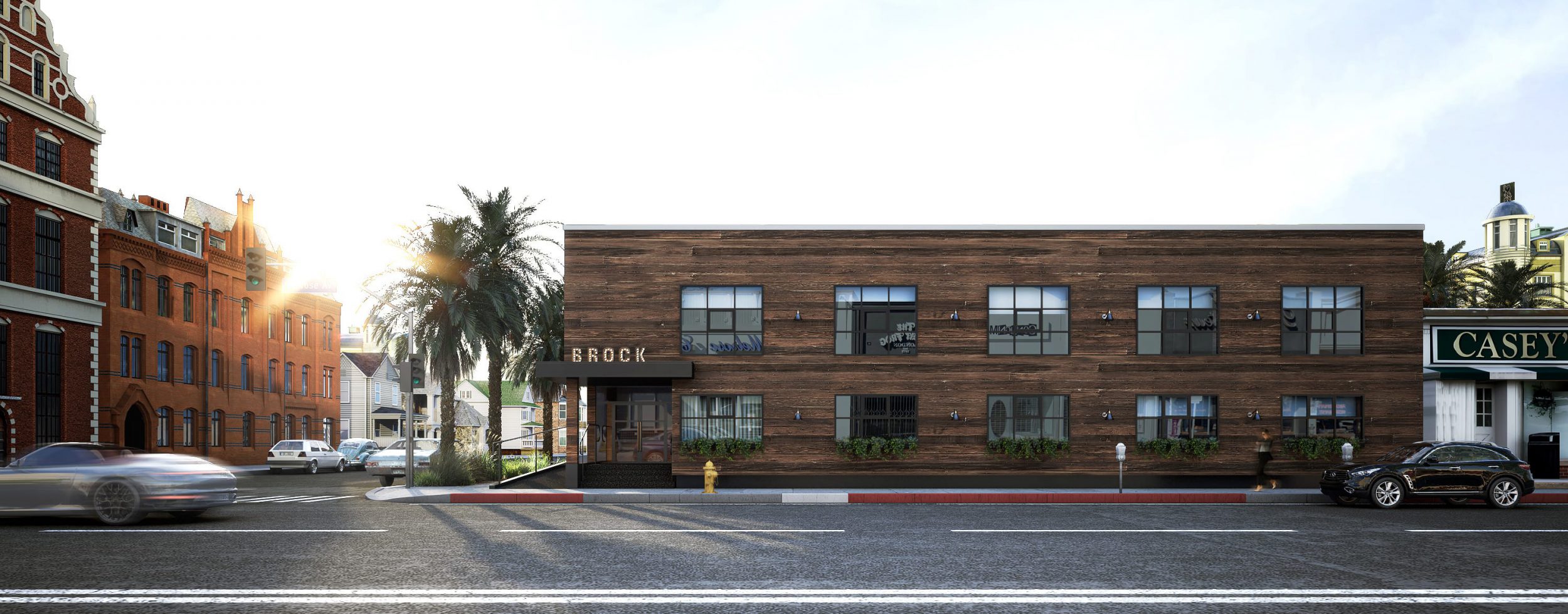 3D CG perspective & rendering | brock party.inc